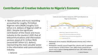 Developing the Nigerian Creative Economy through Privatising Strategic ...