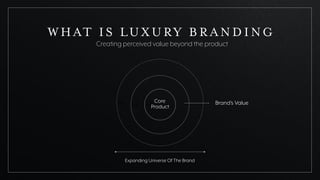 Developing the potential of luxury brands | PPT