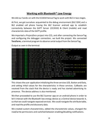 Developing TI RTOS Applications and BLE Profiles | PDF