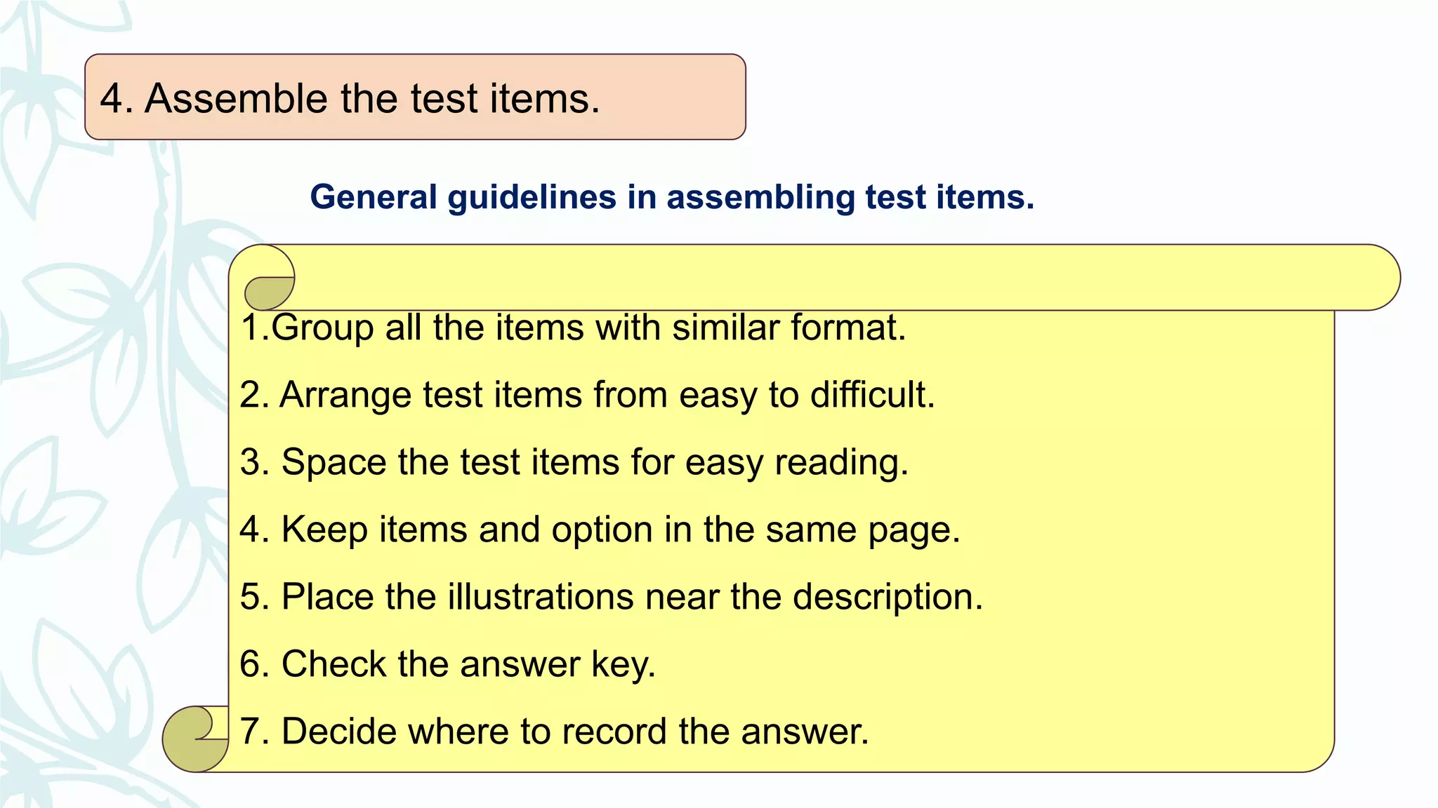 Developing Classroom-based Assessment Tools | PPTX