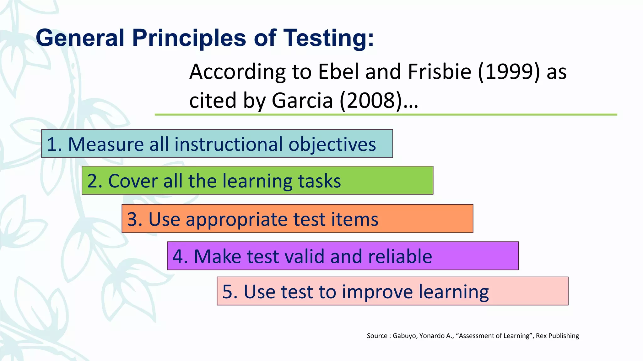Developing Classroom-based Assessment Tools | PPTX