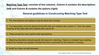 Developing Classroom-based Assessment Tools | PPTX