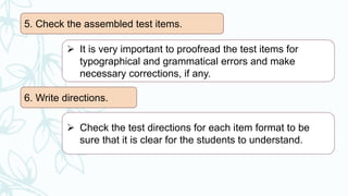 Developing Classroom-based Assessment Tools | PPTX