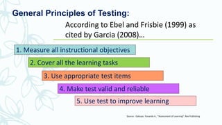 Developing Classroom-based Assessment Tools | PPTX