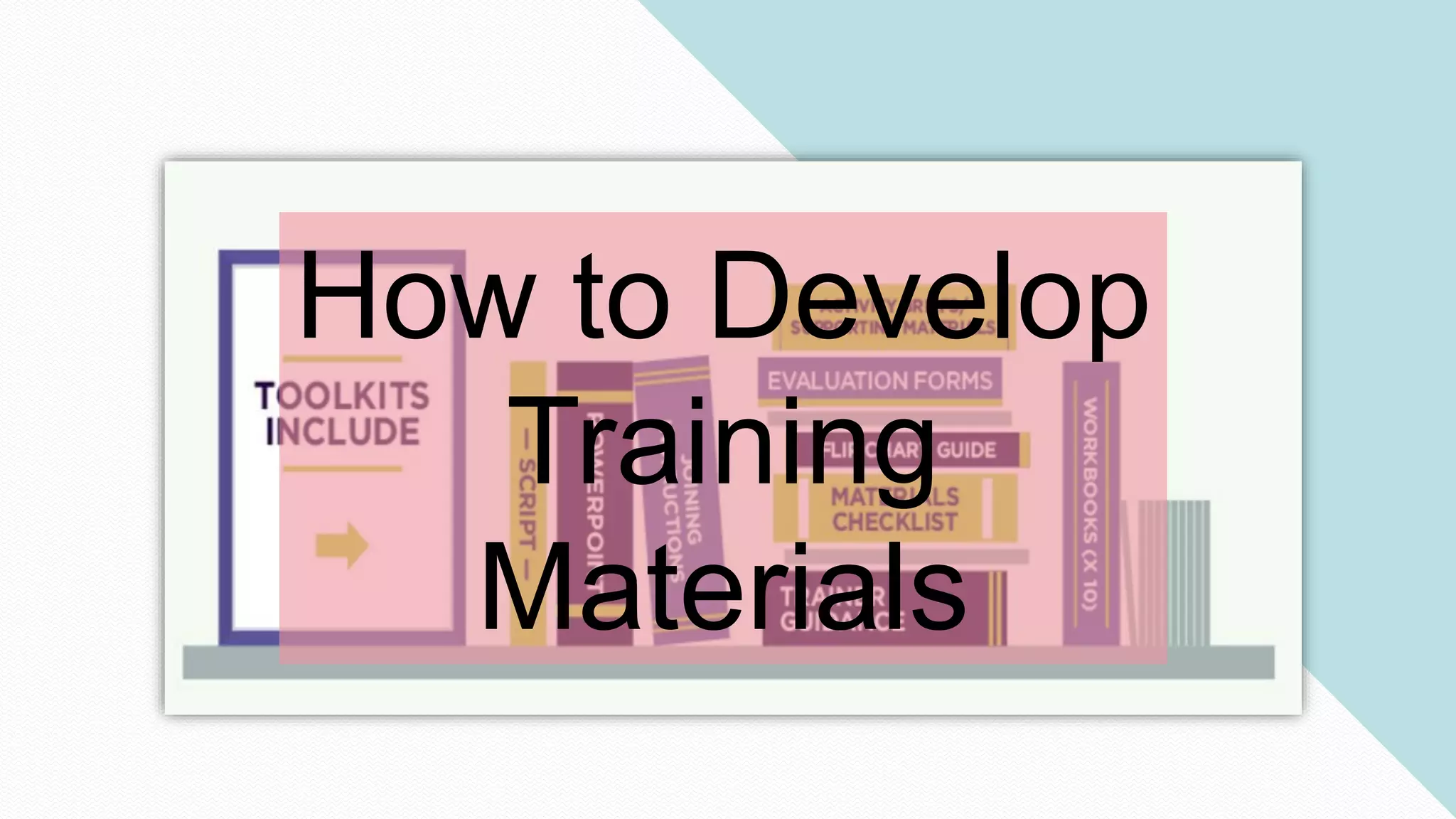 Developing Training Materials | PDF