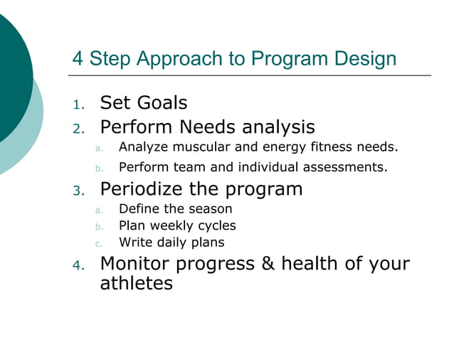 Developing training programs | PPT