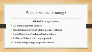 Developing transnational strategy | PPTX