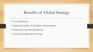 Developing transnational strategy | PPTX