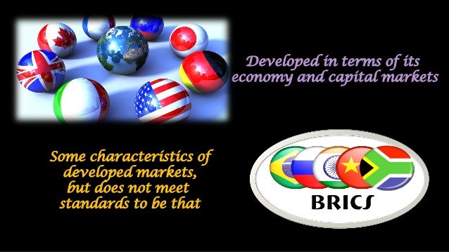 Developing vs developed markets