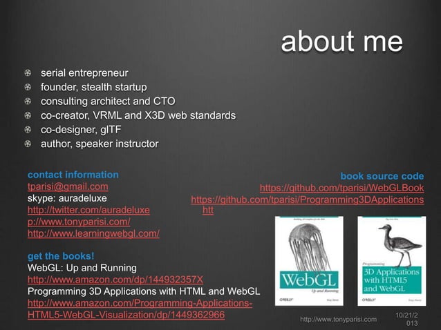 Developing Web Graphics with WebGL | PPT
