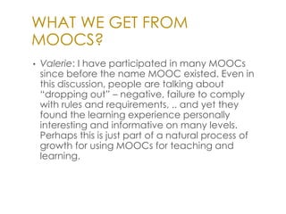 Developing World MOOCs - Wrap-up session | PPTX | Online Education ...