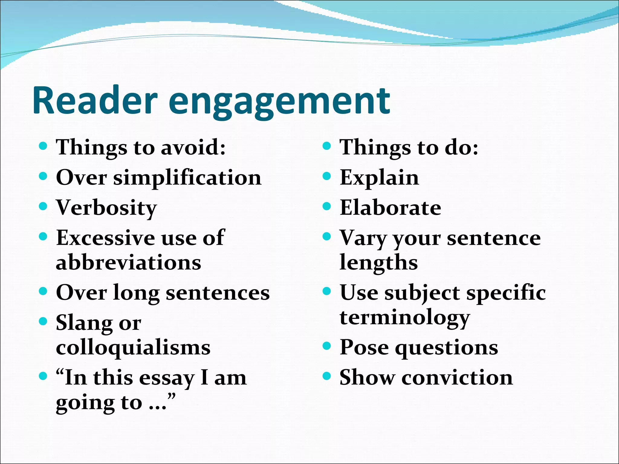 Developing Writing Skills | PPT | Education