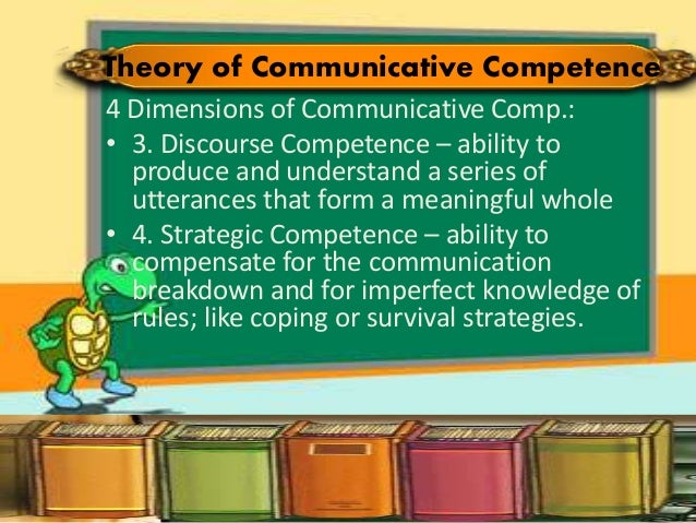 Developing your Communicative Competence