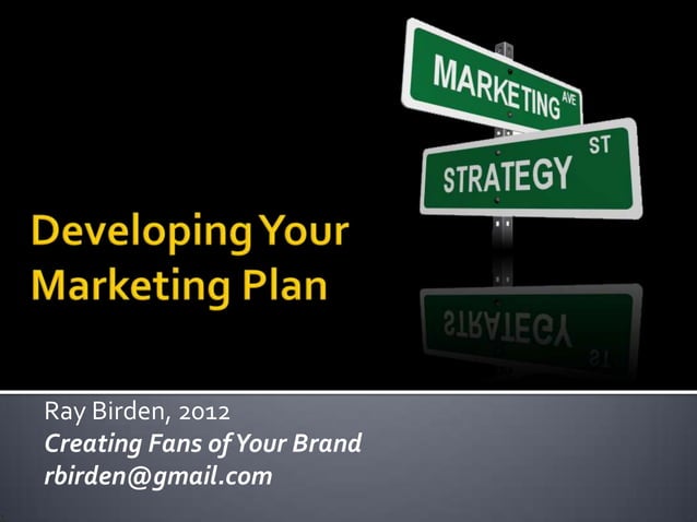 Developing your job search marketing plan | PPTX