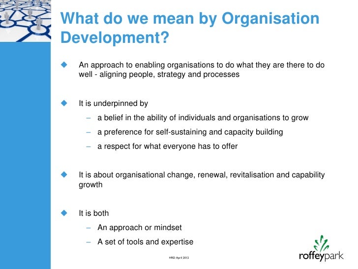 What Is Organizational Development Definition And Meaning
