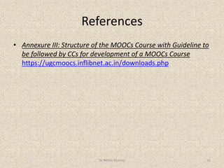 Developing Your Own MOOC for SWAYAM | PPSX