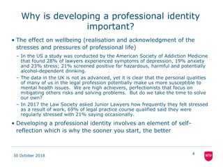 Developing Your Professional Identity in the Legal Profession | PPTX