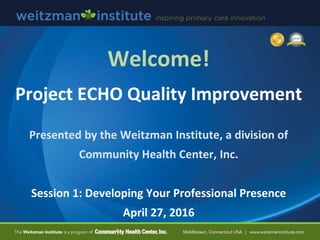 Project ECHO Quality Improvement | PPTX
