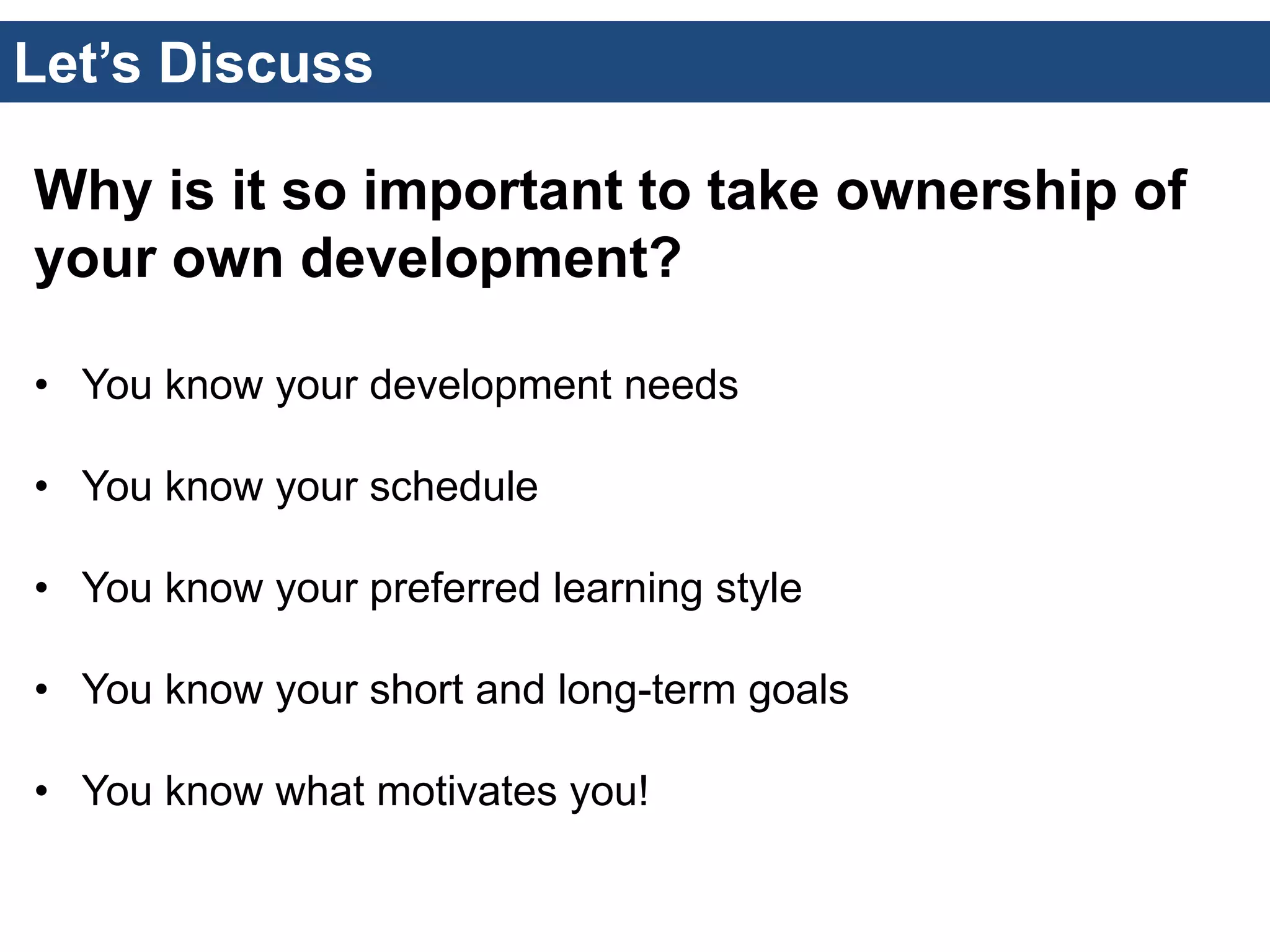 Developing Yourself and Others | PDF