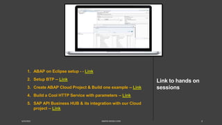 SAP BTP ABAP Environment Series | PPT