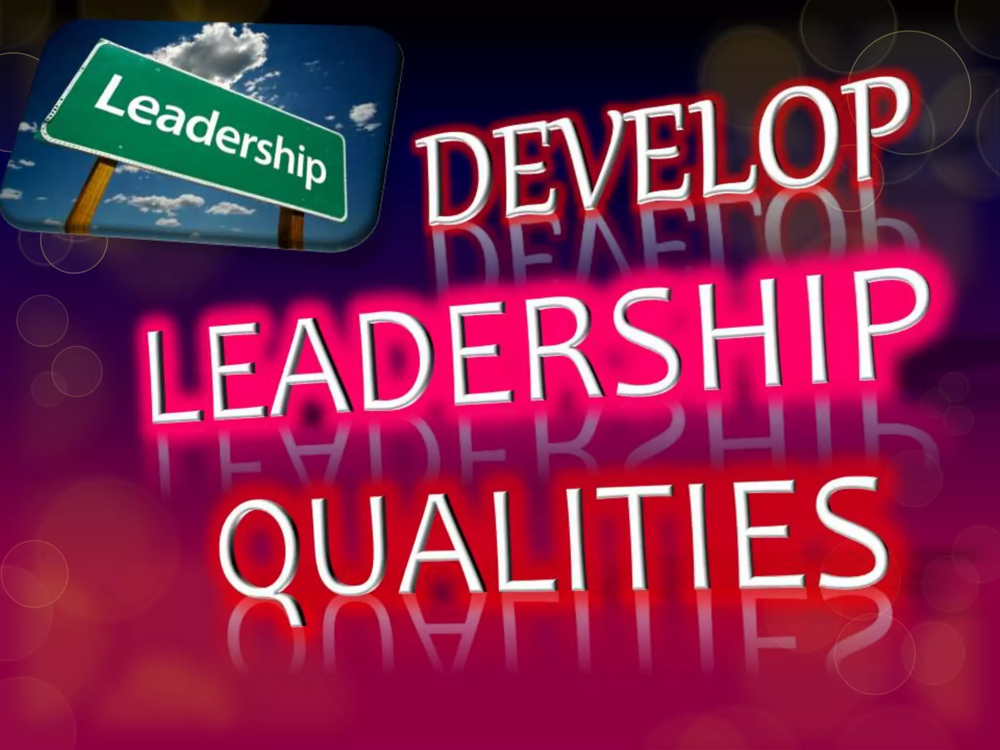 Develop leadership qualities by muskan gaba 7 e | PPT