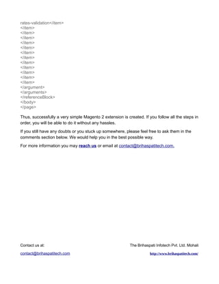 Develop magento 2 custom shipping module | PDF