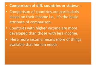 Economics Chapter 1- Development | PPTX
