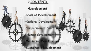 Development for Class 10 ECONOMICS | PPTX | Economy | Business and Finance