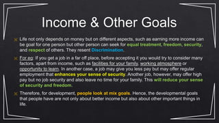 Development Class - 10th Economics | PPTX