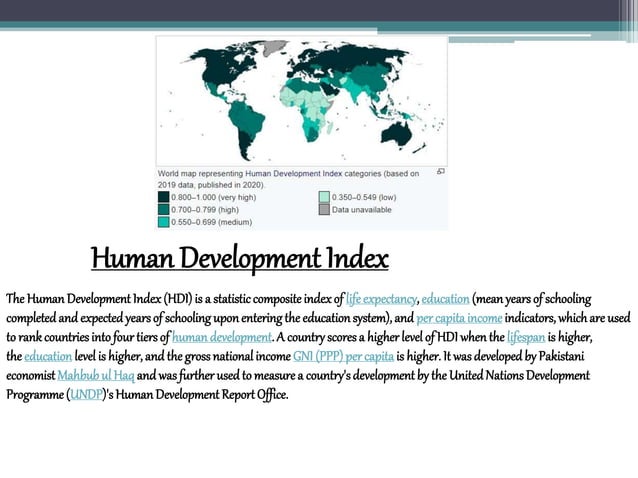HUMAN DEVELOPMENT REPORT AND HUMAN DEVELOPMENT INDEX | PPTX