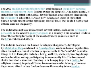 HUMAN DEVELOPMENT REPORT AND HUMAN DEVELOPMENT INDEX | PPTX