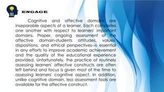 DEVELOPMENT Of Affective Assessment Tools | PPT