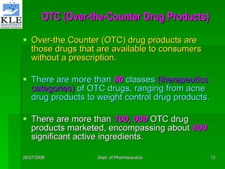 Development And Review Process Of NDA, ANDA/AADA and OTC | PPT