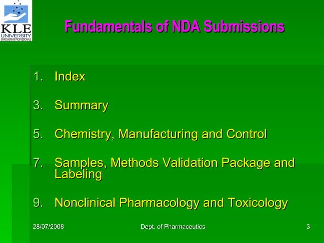Development And Review Process Of NDA, ANDA/AADA and OTC | PPT ...
