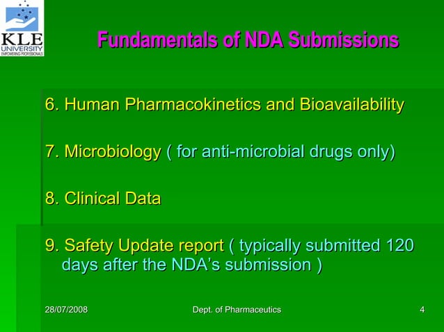 Development And Review Process Of NDA, ANDA/AADA and OTC | PPT ...