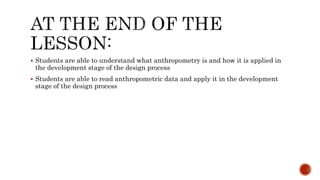 Development: Anthropometry | PPTX