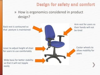 Development: Ergonomics | PPTX