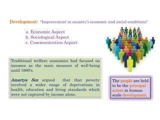 Development meaning, definition, indicators and process | PPSX