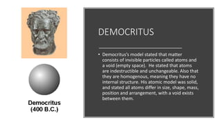 Development of-atomic-theory | PPTX