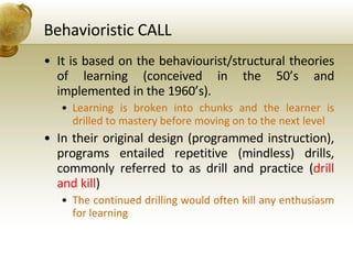 Development Of Call | PPT