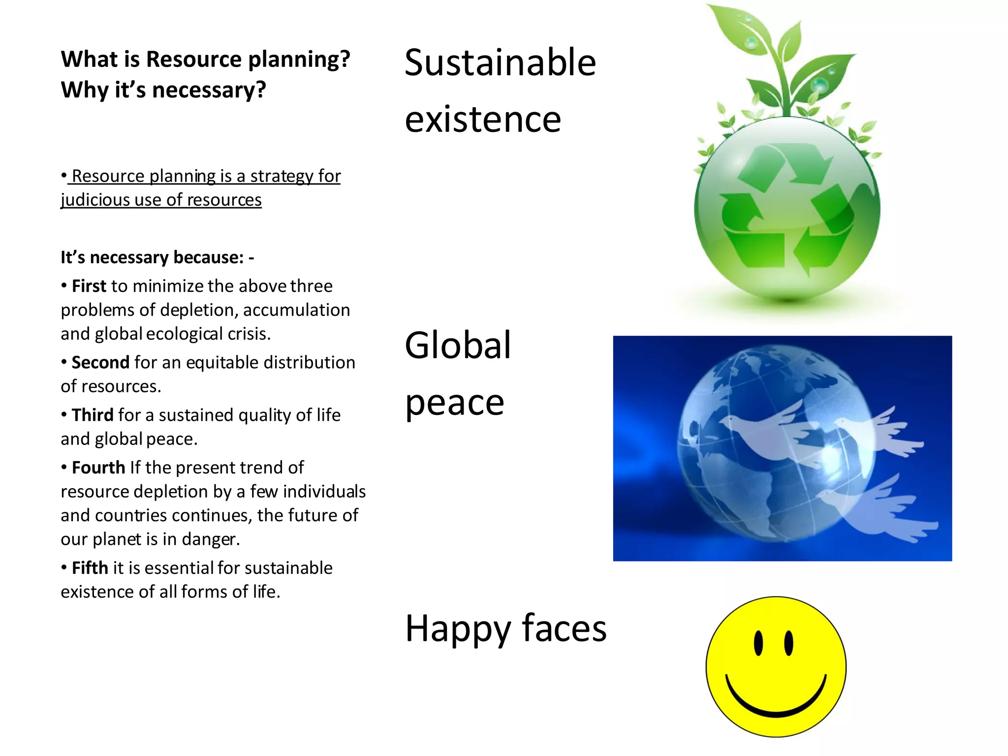 Development Of Resources, It’S Planning & Conservation | PPT