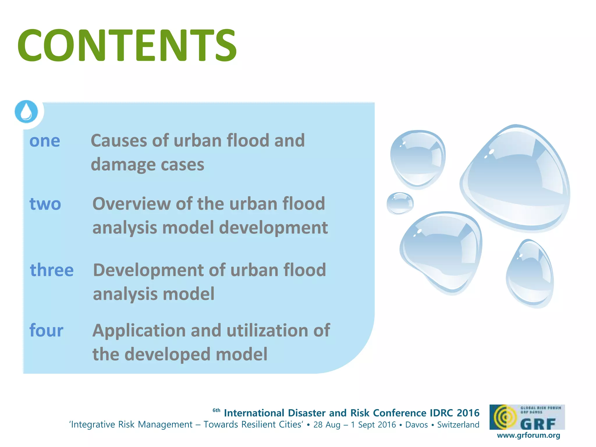 Development of Urban Flood Analysis Model for Real-time Urban Flood ...