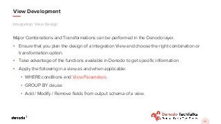 Development Strategy and Best Practices with Denodo | PDF