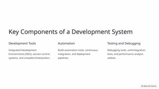 Development-System. for engineering students | PPT