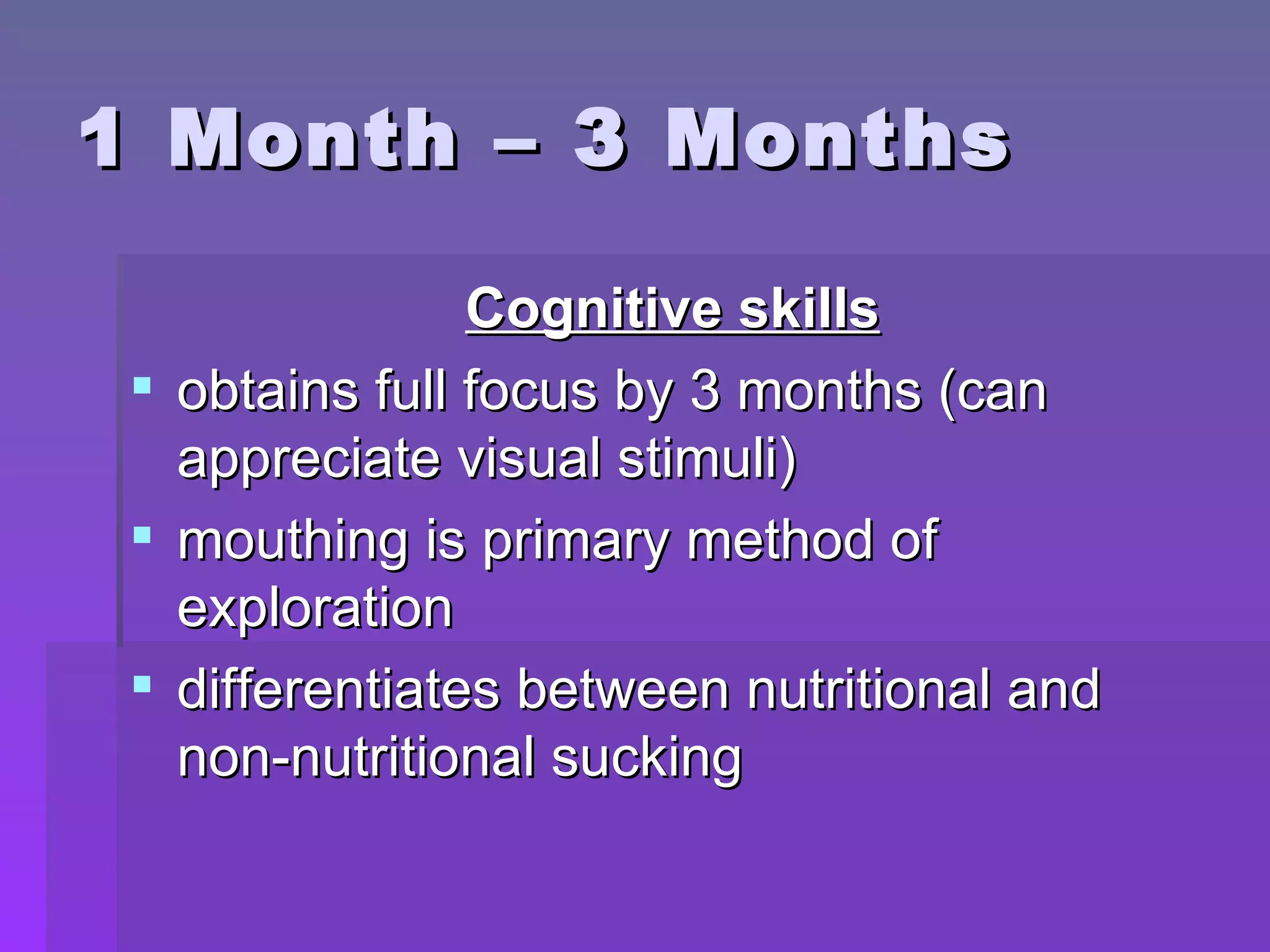 Development Through The Years | PPT