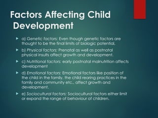 Pediatric Development (normal and abnormal) .pptx
