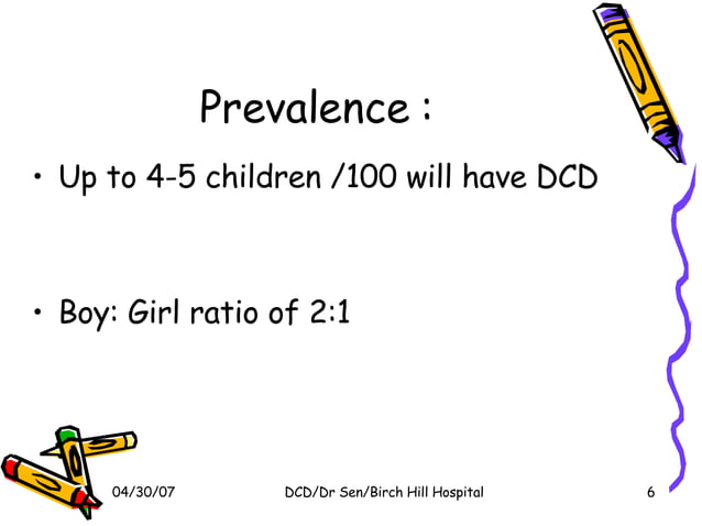 Developmental Coordination Disorder | PPT | Brain and Nervous System Disorders | Diseases and ...