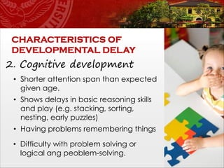 DEVELOPMENTAL-DELAY- in special education | PDF