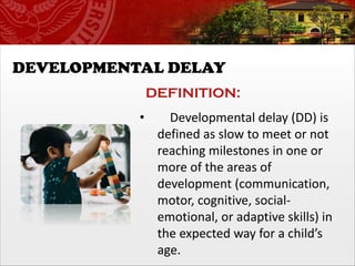 DEVELOPMENTAL-DELAY- in special education | PDF