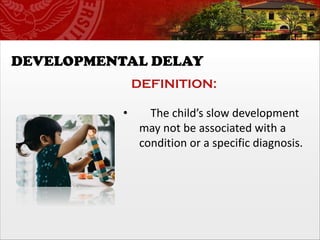 DEVELOPMENTAL-DELAY- in special education | PDF